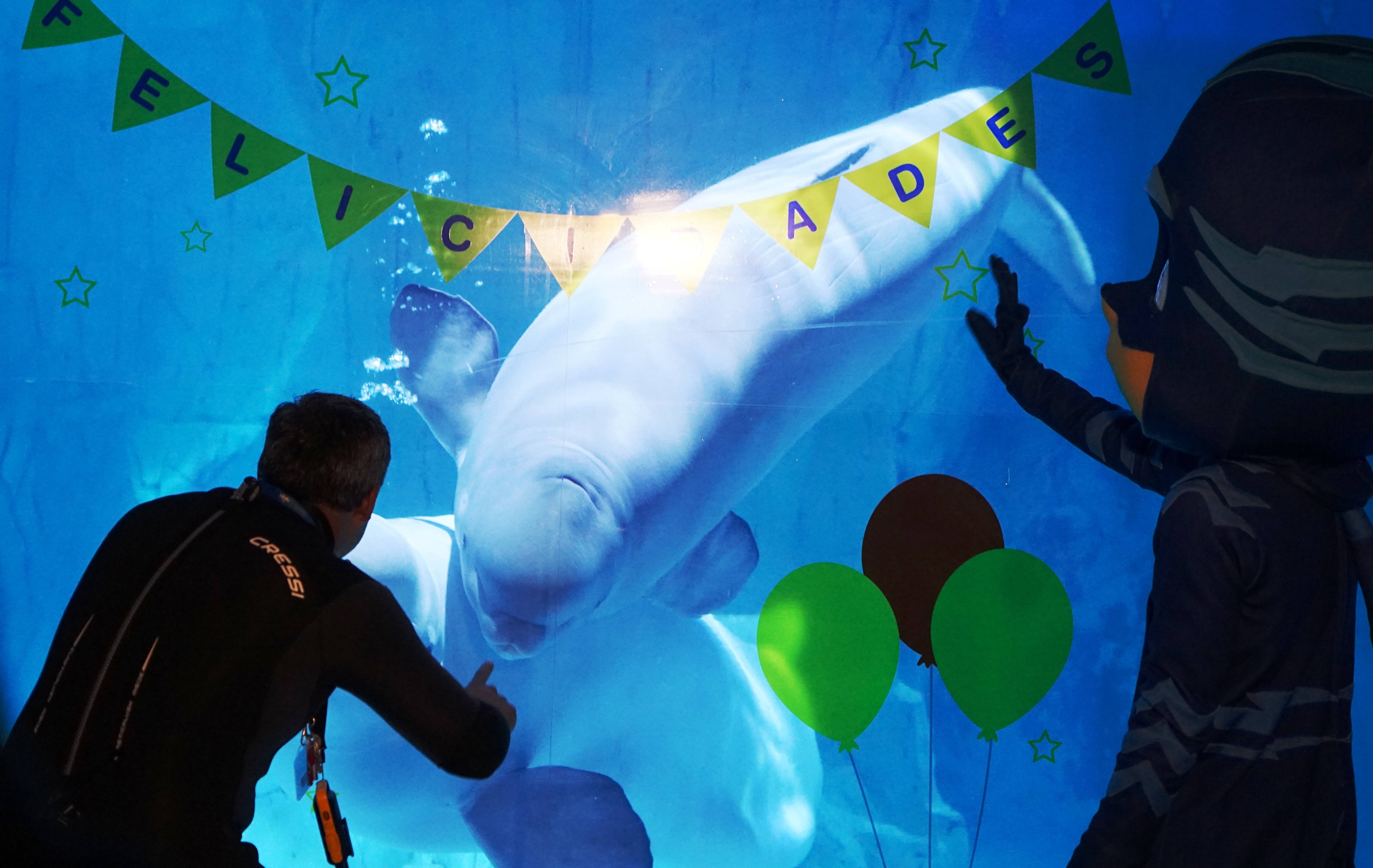 La fiesta de cumpleaños de Kylu - Oceanogràfic de València